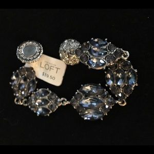 LOFT | Jewelry | Nwt Loft 7 Sapphire Blue Rich Looking Bling Yep | Poshmark